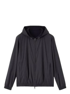Loro Piana Hooded Zip-up Jacket - Black