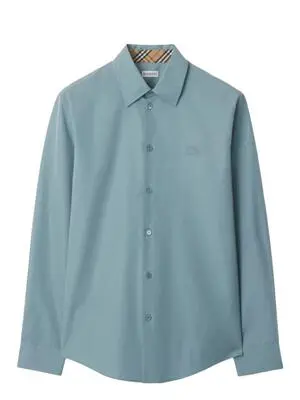 Burberry Slim Fit Cotton Poplin Shirt - Index