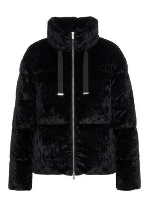 Herno Long-sleeved Down Jacket - Black