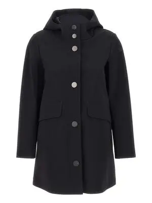 RRD Long-sleeve Parka With Hood - Black