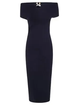 Alberta Ferretti Midi Dress - Black