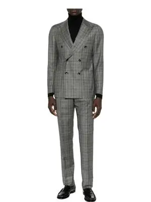 Tagliatore Long-sleeve Suit Set - Grey