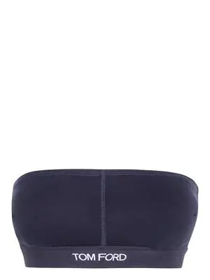 TOM FORD Sleeveless Tube Top - Black