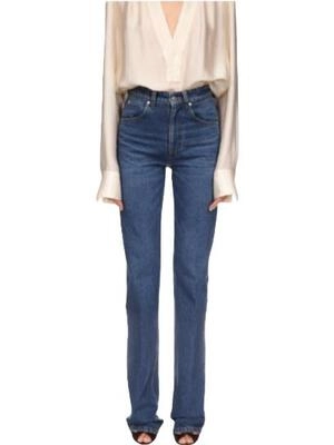 Victoria Beckham Belt-loop Jeans - Blue