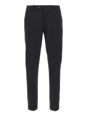 RRD Tailored Trousers With Belt Loops - Black