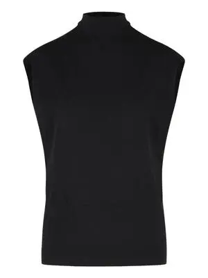 Simkhai Sleeveless Viscose Blend Top - Black