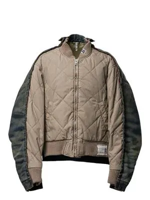 Mihara Yasuhiro Combined Quilt Denim Jacket - Indigo