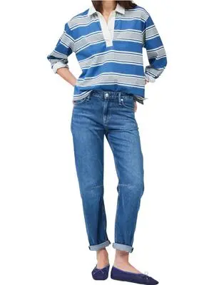 Rag & Bone Belt Loop Jeans - Blue