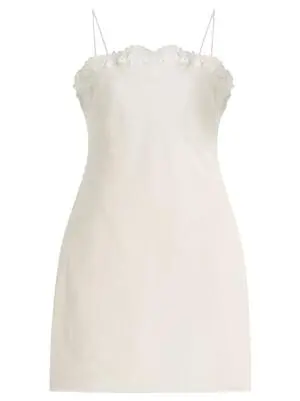 Posse Lace-trimmed Mini Dress - Cream