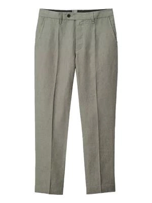 Rag & Bone Evan Linen Trousers - Grey