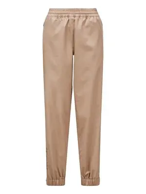 MONCLER Moncler Gore-Tex Trousers With Elasticated Waist And Buckled Legs