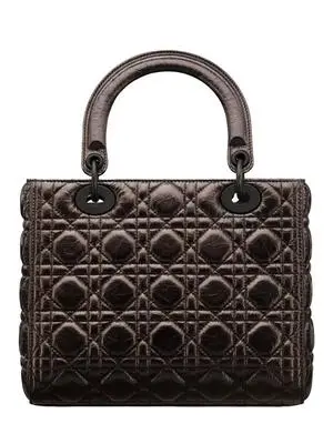 Dior Medium Lady Bag - Black