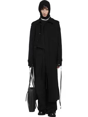 ANN DEMEULEMEESTER Wilmer Coat - Black
