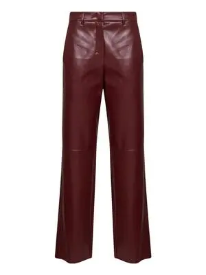 MAX MARA MAX MARA Coated Straight-Leg Trousers