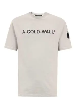 A-COLD-WALL* Overdye Logo-print T-shirt - White