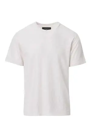 Rag & Bone Crew Neck Short-sleeved T-shirt Light Brown