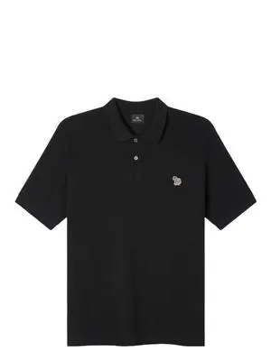 Paul Smith Zebra Logo Polo Shirt - Black
