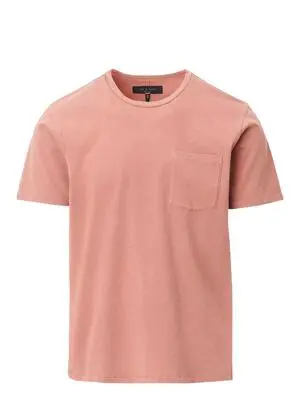 Rag & Bone Crew Neck Short-sleeved T-shirt - Pink