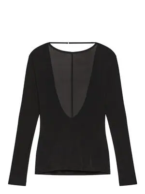 Helmut Lang Long-sleeved T-shirt - Black