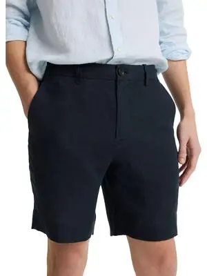 Vince Belt Loop Shorts - Coast Blue