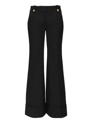 Zimmermann Rebellion Low-rise Flare Pant - Black