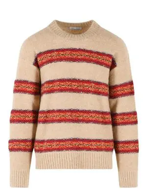 DRIES VAN NOTEN Dries Van Noten Striped Crewneck Jumper