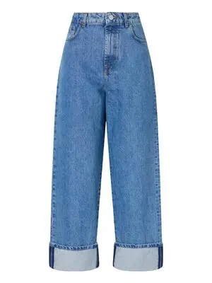 RÓHE Belt Loop Jeans - Blue