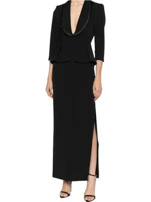 ELISABETTA FRANCHI Elisabetta Franchi Long Sleeve Dress
