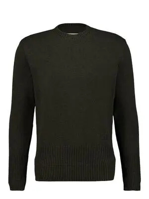 MAISON MARGIELA Wool Crew-neck Sweater - Khaki