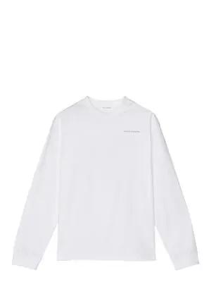 Cecilie Bahnsen Long Sleeve T-shirt With Back Bow Detail - White
