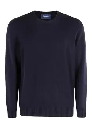 DRUMOHR Long Sleeve Sweater - Blue
