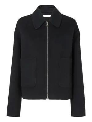 Fendi Ff Zucca Wool Blouson - Black