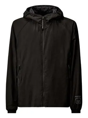 C.P. COMPANY Series Pertex Hooded Padded Jacket - Black
