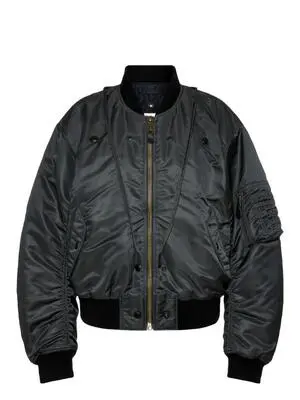 MAISON MARGIELA Reversible Bomber Jacket - Dark Gray