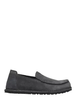BIRKENSTOCK Utti Slip-on Suede Leather Shoes - Charcoal