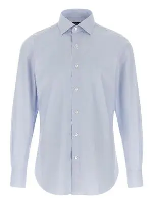 FINAMORE 1925 Napoli' Shirt - Light Blue