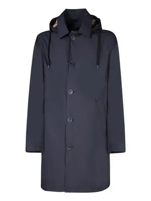 Herno Hooded Casual Jacket - Black