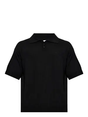 Mcm X Dj Khaled Knit Polo Shirt - Black