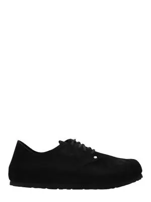 BIRKENSTOCK Maine Lace-up Derby Shoes - Black