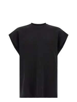 THOM KROM M 197" Sleeveless Sweatshirt - Black