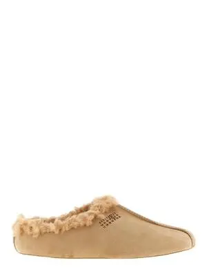 MAISON MARGIELA Mm6 Maison Margiela Numeric Print Slip-On Slippers