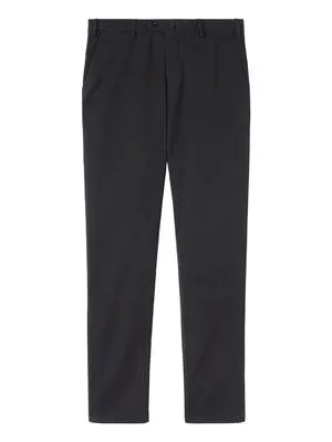 Loro Piana Belt-loop Casual Pants - Black Agate