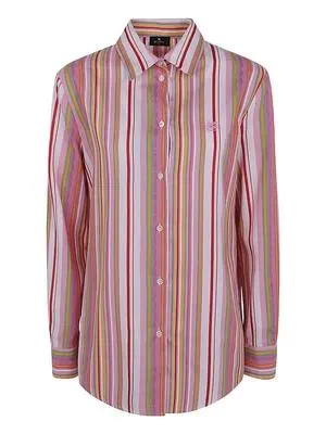 ETRO Etro Striped Button-Up Shirt