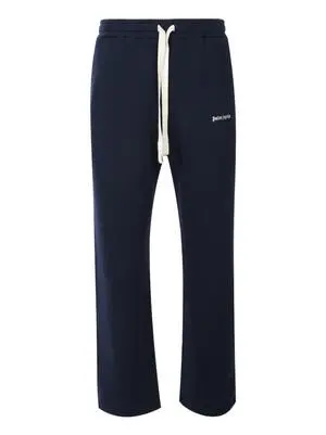 Palm Angels Classic Logo Cotton Track Pants - Black