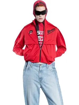 PROTOTYPES Umbro Collaboration Cropped Track Jacket - Red