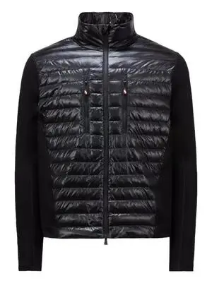 Moncler Padded Zip-up Sweatshirt - Black