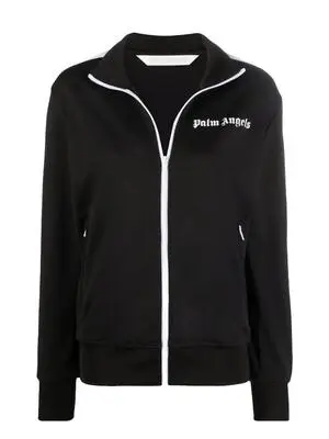Palm Angels Side-stripe Track Jacket - Black