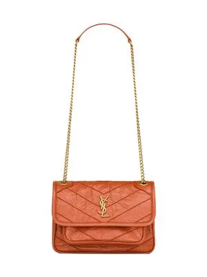 SAINT LAURENT Saint Laurent Niki Mini Vintage Leather Shoulder Bag