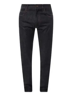 Loro Piana Loro Piana Cashmere Jeans With Logo Patch Shadow Blue