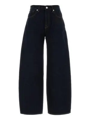 Seven For All Mankind Wide-leg Denim Jeans - Blue